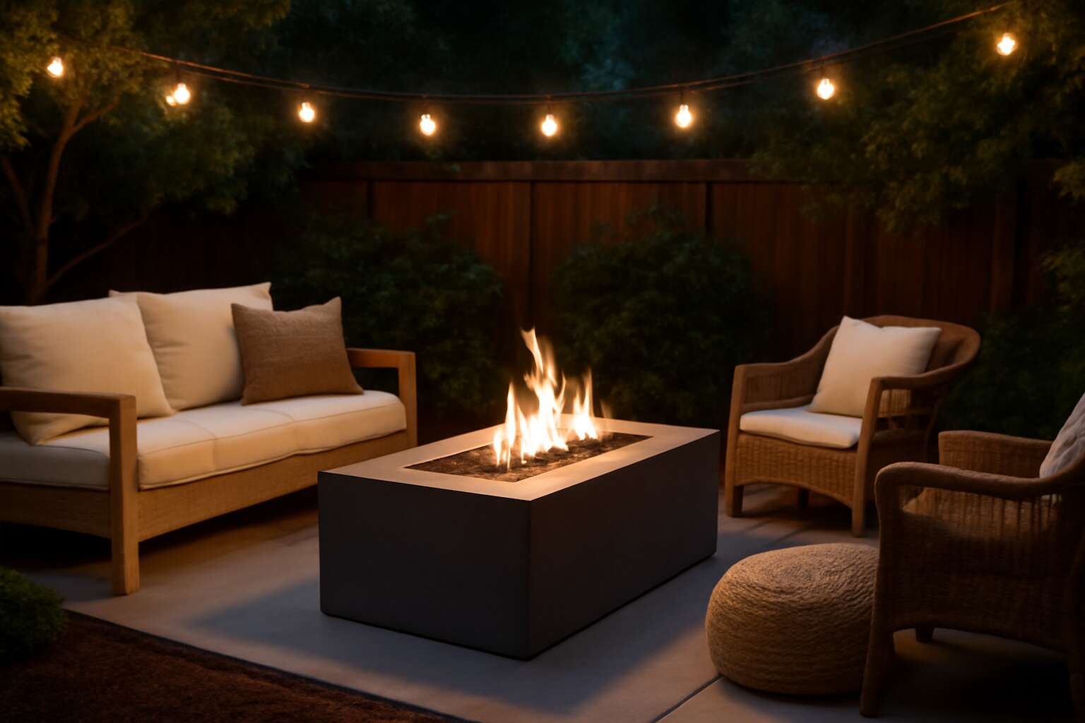 Safe and Stylish: Setting Up Your Fire Pit on Concrete Slab for Perfect ...